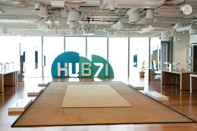 Nahyan bin Mubarak tours Hub71